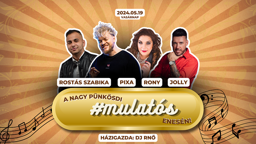 A nagy pünkösdi #mulatós Enesén! • Sportpálya, partysátor (ENESE ...