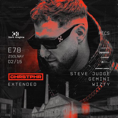 02.15• CHRSTPHR Extended • Pécs / E78 Zsolnay - Oneticket