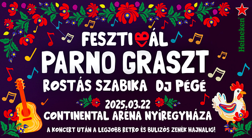 NORMÁL JEGYEK: Parno Graszt és Rostás Szabika @ Nyíregyháza Continental ...