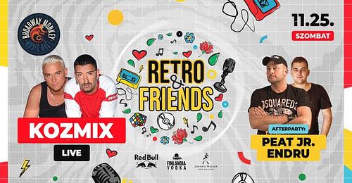 KOZMIX LIVE + PEAT JR. • BROADWAY MONKEY | 11.25. - SZOMBAT - Oneticket