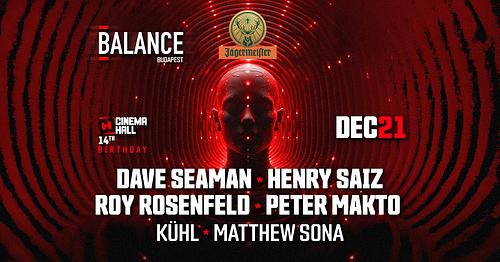 DAVE SEAMAN x HENRY SAIZ x ROY ROSENFELD x PETER MAKTO # Cinema Hall x ...